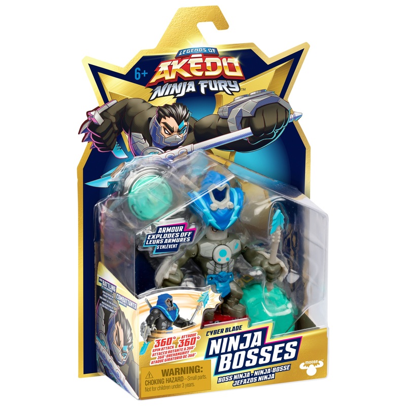 Akedo - Ninja Fury Figurine Cyber Blade | Smyths Toys France