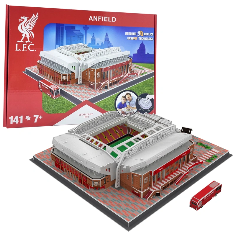 Liverpool Anfield Stadium 3D Puzzle 141 Pieces | Smyths Toys UK