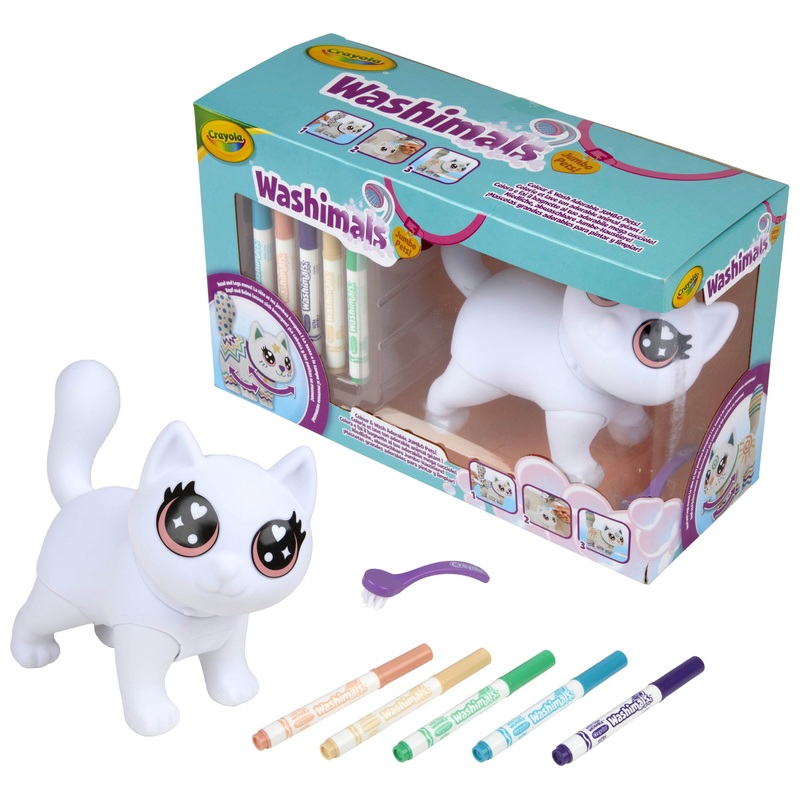 Crayola Washimals Jumbo Cat Smyths Toys France