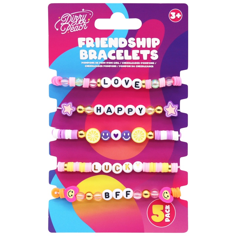 Dizzy Peach Friendship Bracelets 5 Pack | Smyths Toys Ireland