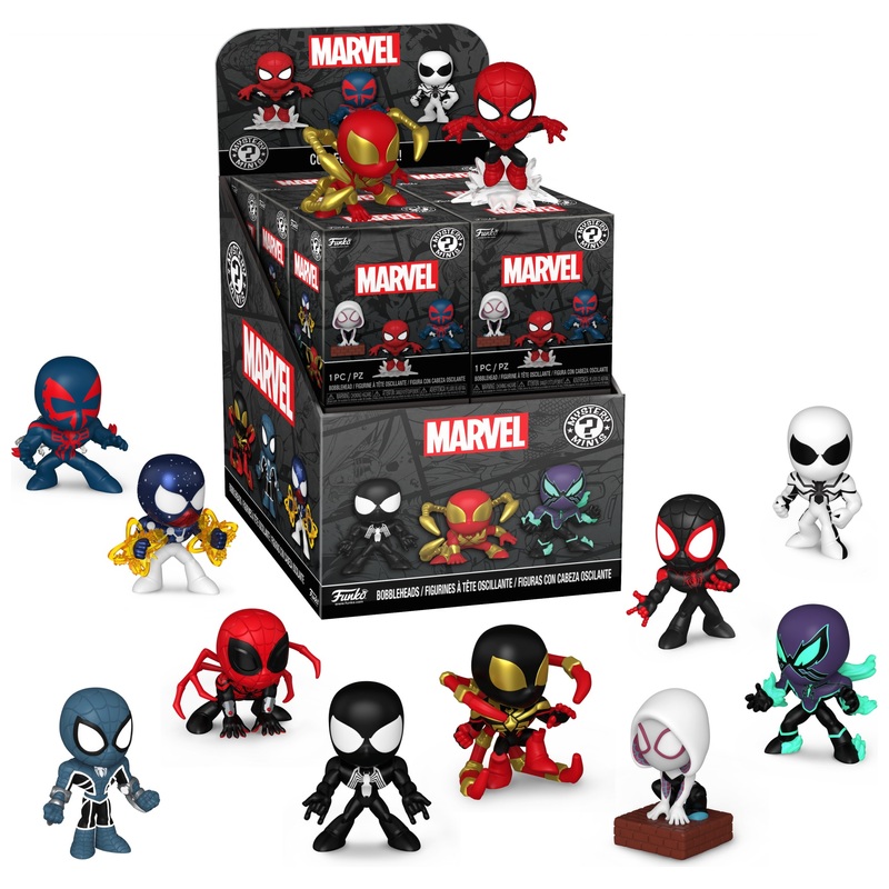Funko POP! Mystery Minis: Marvel Spider-Man Blind Box Assortment ...
