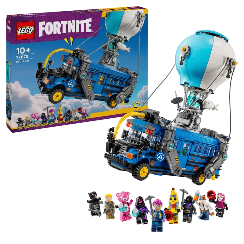 LEGO Fortnite 77073 Battle Bus Set | Smyths Toys UK