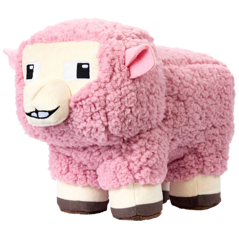 Minecraft Movie Plush Pink Sheep 20cm | Smyths Toys UK