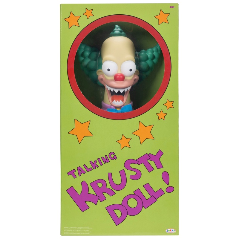 The Simpsons Talking Krusty Doll 38cm | Smyths Toys UK