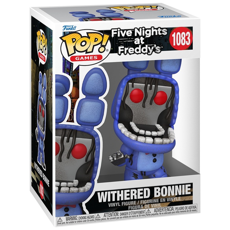 Funko POP! Games 1083: Five Nights at Freddy's Withered Bonnie | Smyths ...