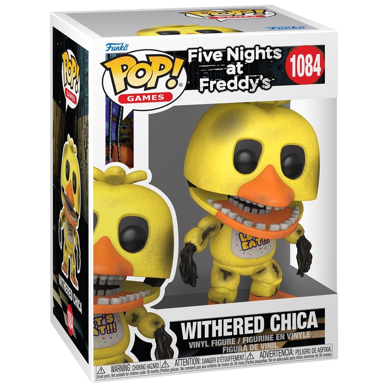 Funko POP! Games 1084: Five Nights at Freddy's Withered Chica | Smyths ...