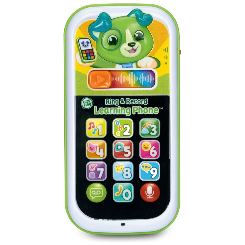 LeapFrog Scout's Ring & Record Learning Phone | Smyths Toys UK