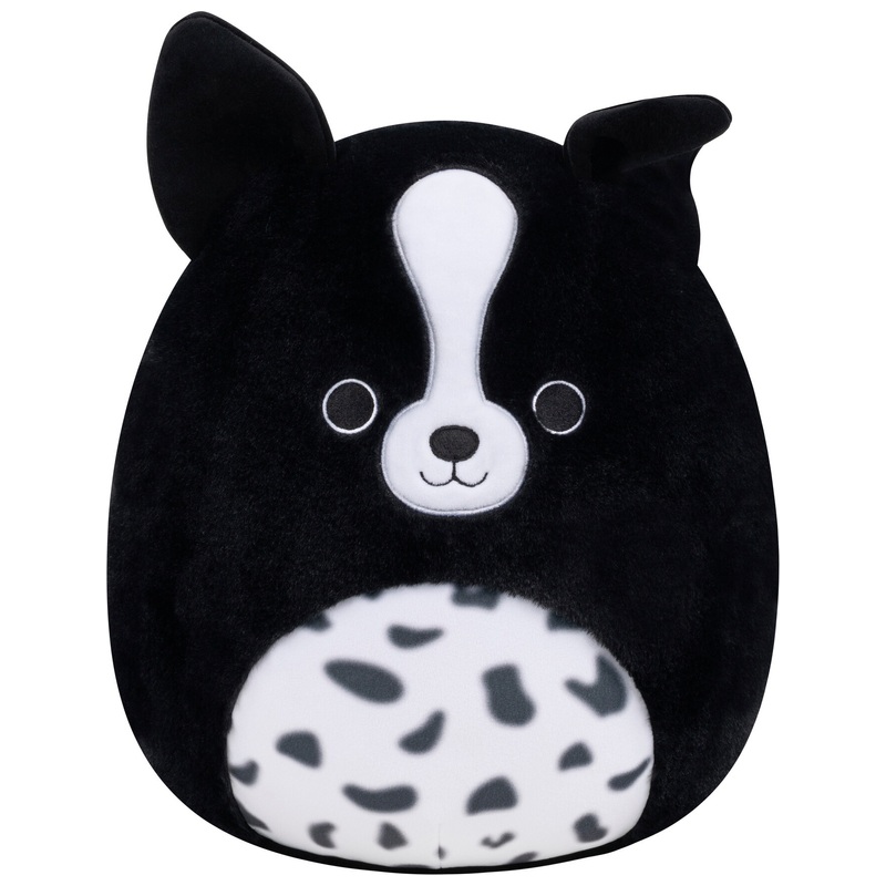 Original Squishmallows Fuzz-A-Mallows Plush Monty the Border Collie ...