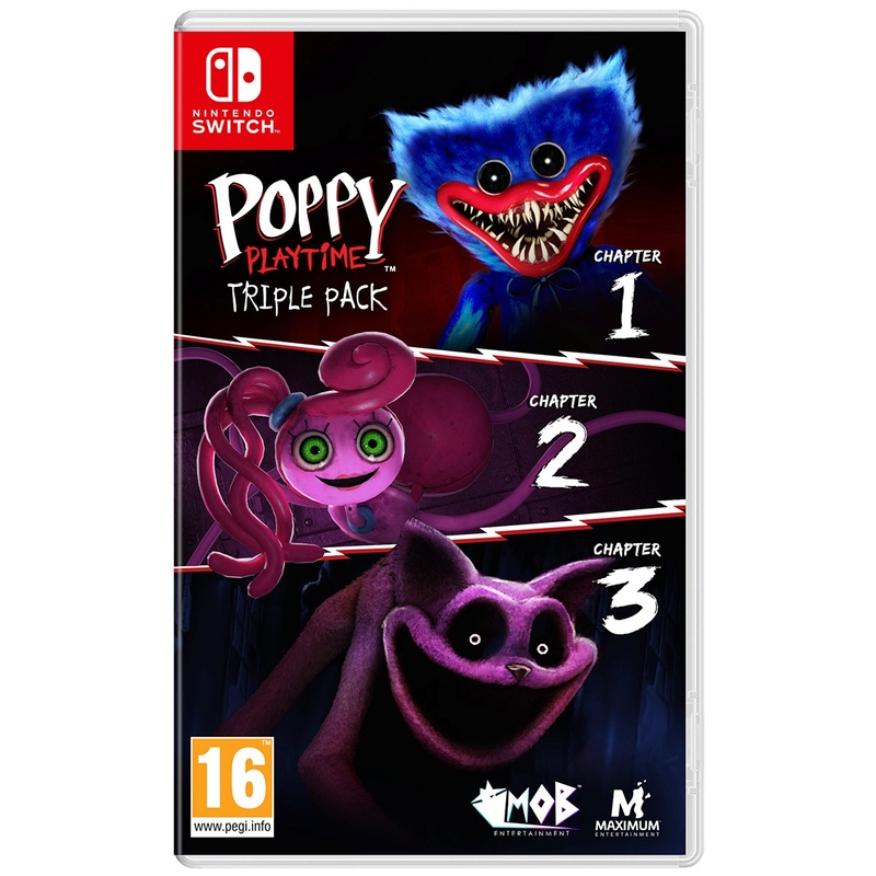 Poppy Playtime Triple Pack Nintendo Switch | Smyths Toys UK