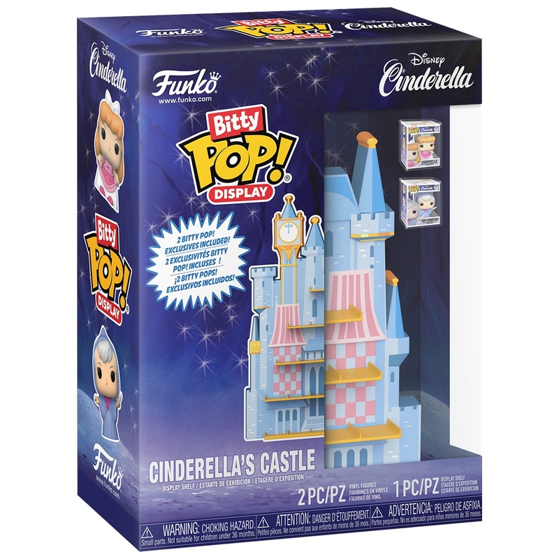 Funko Bitty POP! Display Disney Aschenputtels Schloss | Smyths Toys ...
