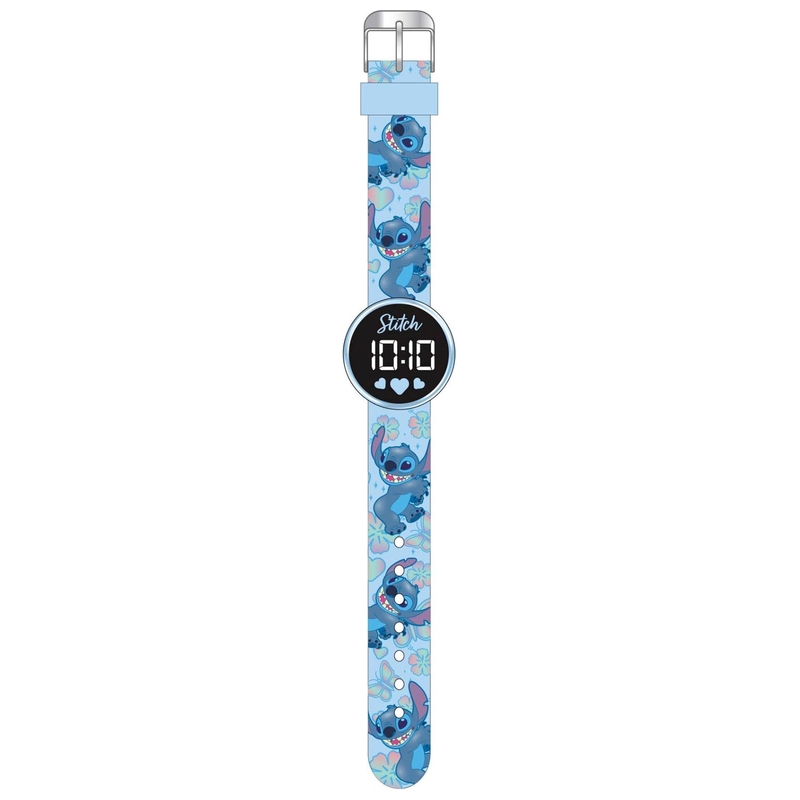 Disney Stitch - Montre LED Ronde | Smyths Toys France