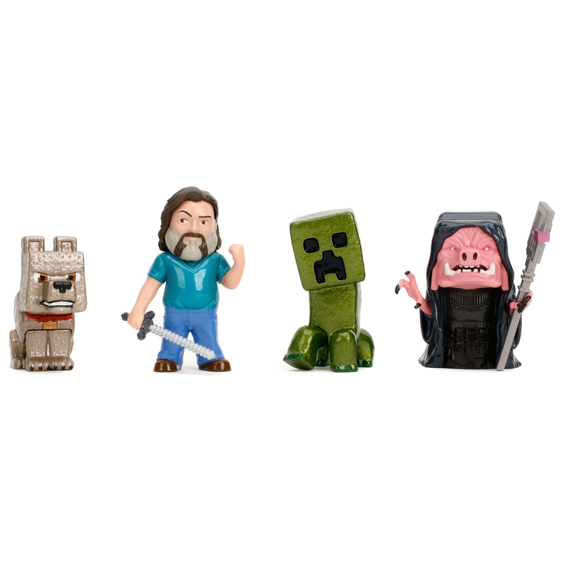 Minecraft, Le Film - Coffret 4 Figurines | Smyths Toys France