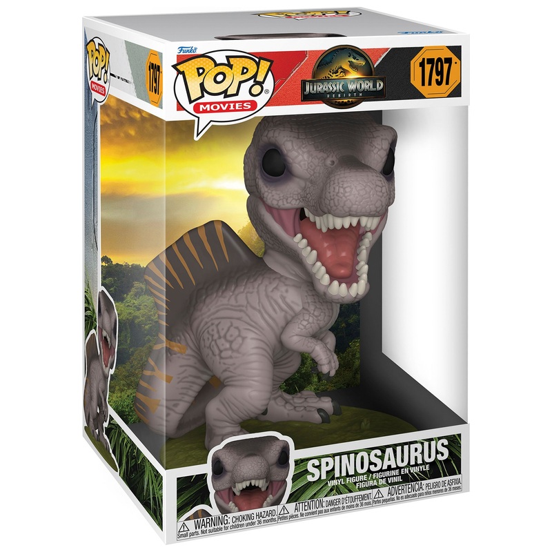 Funko POP! Movies 1797: Jurassic World Rebirth Spinosaurus | Smyths ...