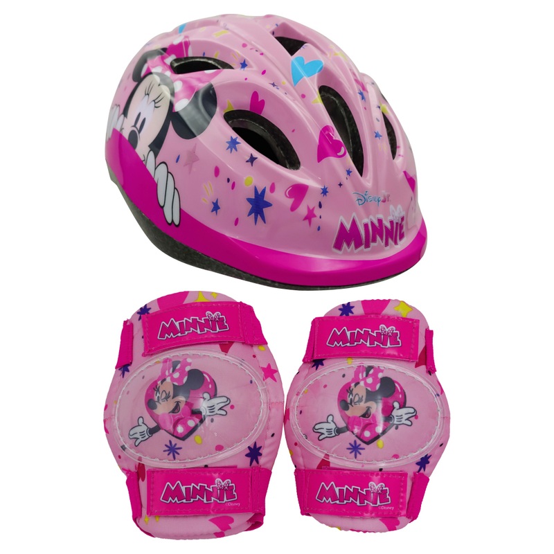 Minnie Mouse Safety Helmet and Protective Gear Set | Smyths Toys UK