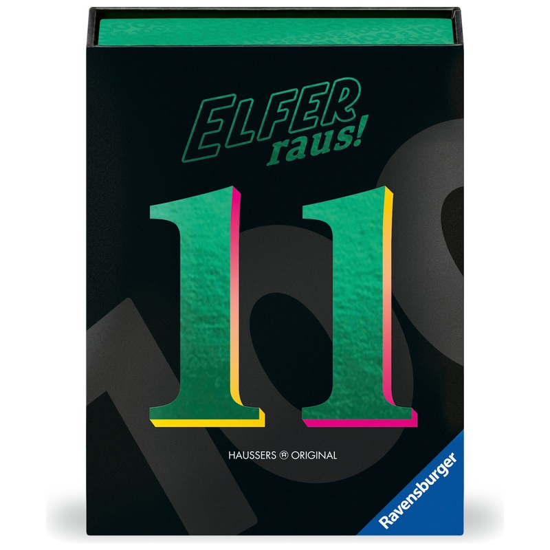 Ravensburger Kartenspiel Elfer raus 100 Jahre Jubiläumsedition | Smyths ...
