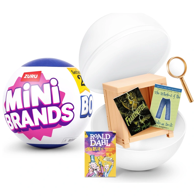 Mini Brands Mini Books Series 2 Capsule by ZURU | Smyths Toys UK
