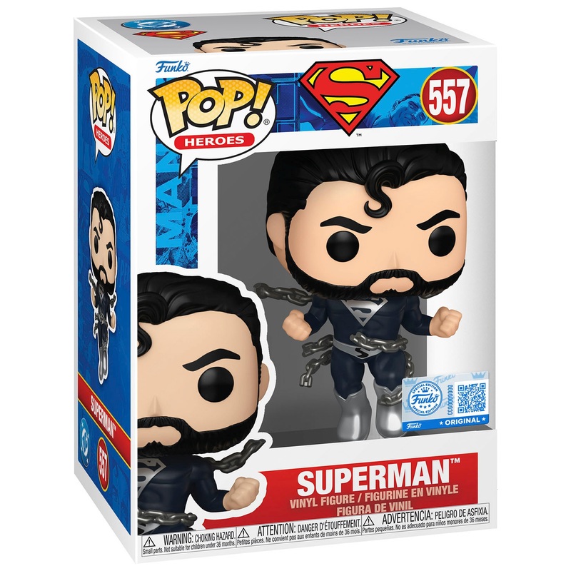 Funko POP! Heroes 557: Superman | Smyths Toys Ireland