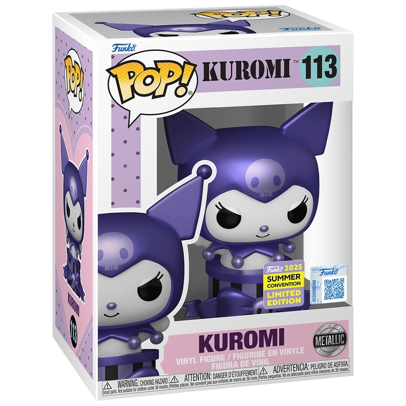 Funko POP! 113: Kuromi in Gift Box (Metallic) | Smyths Toys Ireland