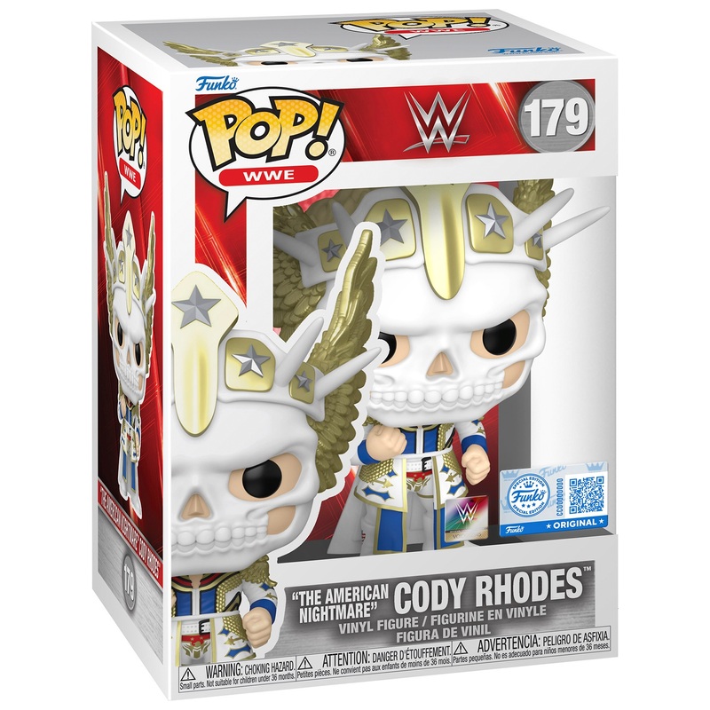Funko POP! WWE 179: 'The American Nightmare' Cody Rhodes (Metallic ...