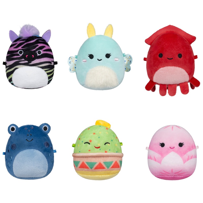 Original Squishmallows Micromallows Plush 6 Pack 6cm | Smyths Toys UK