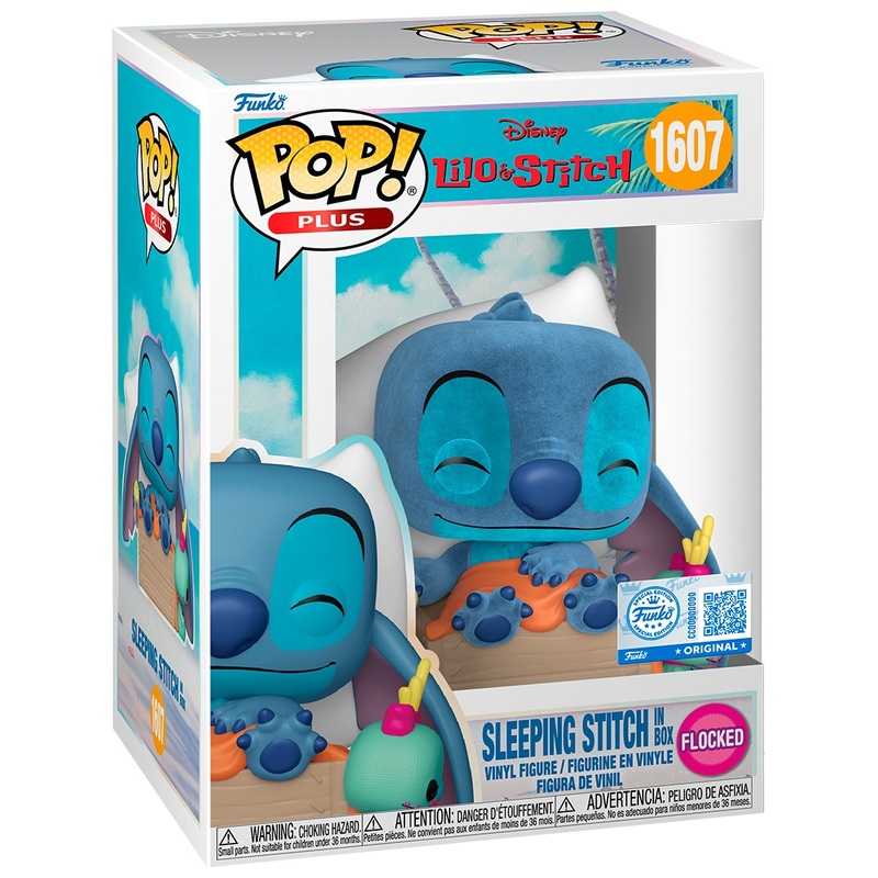 Funko POP! Plus 1607: Disney Lilo & Stitch Sleeping Stitch In Box ...