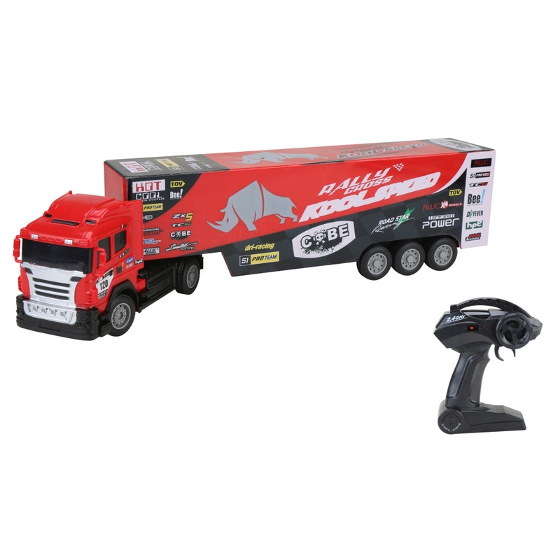 Remote Control Light-Up Rally Team Truck | Smyths Toys Ireland