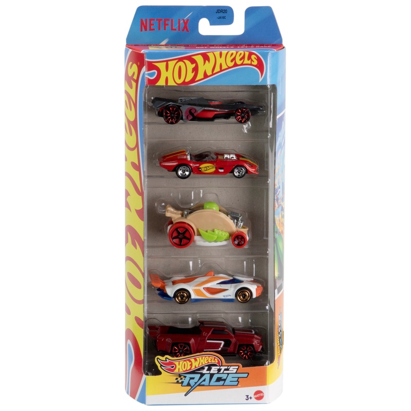 Hot Wheels Let's Race 1:64 Die-Cast Cars 5 Pack | Smyths Toys Ireland