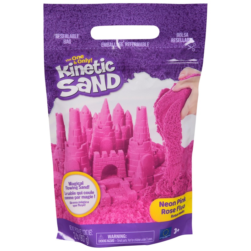 Kinetic Sand - Pack de Sable Rose 907 g | Smyths Toys France