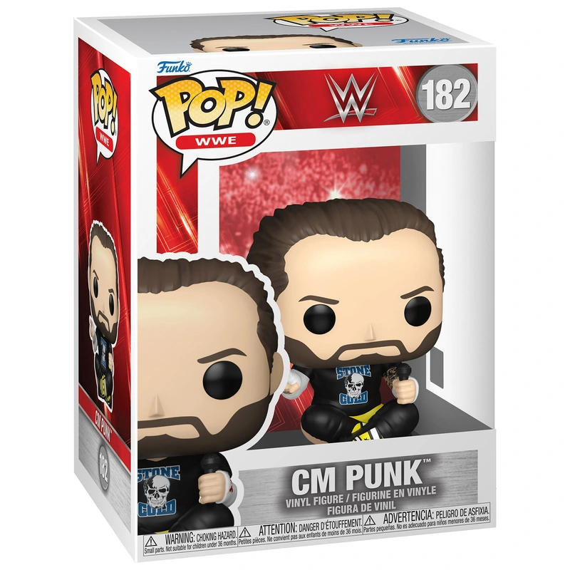 Funko POP! WWE 182: CM Punk | Smyths Toys UK