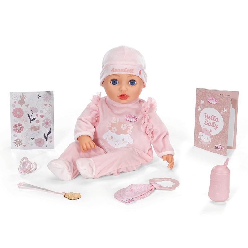 Baby Annabell Interactive Doll Active Annabell 43cm | Smyths Toys UK