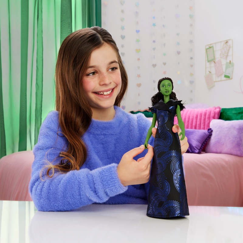 Wicked: For Good Doll Singing Elphaba 30cm | Smyths Toys UK