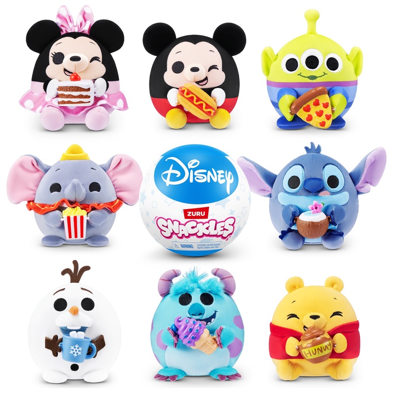 Snackles by ZURU Disney Plush 12cm Assortment | Smyths Toys UK