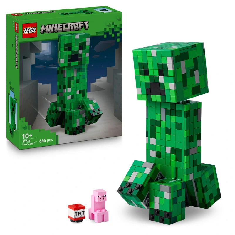 LEGO Minecraft 21276 The Creeper Set | Smyths Toys UK
