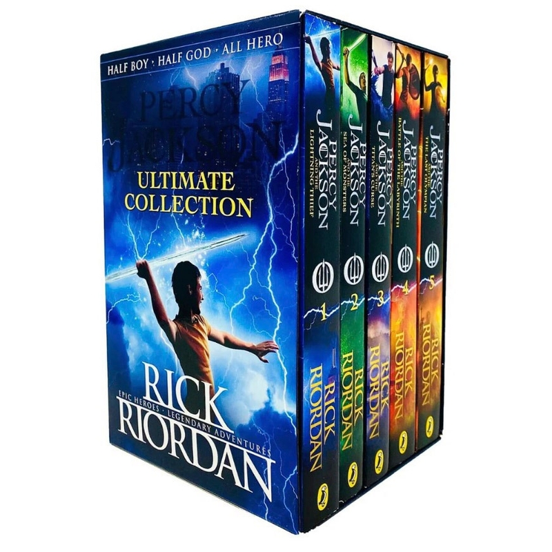 Percy Jackson 5 Book Ultimate Collection Box Set | Smyths Toys UK