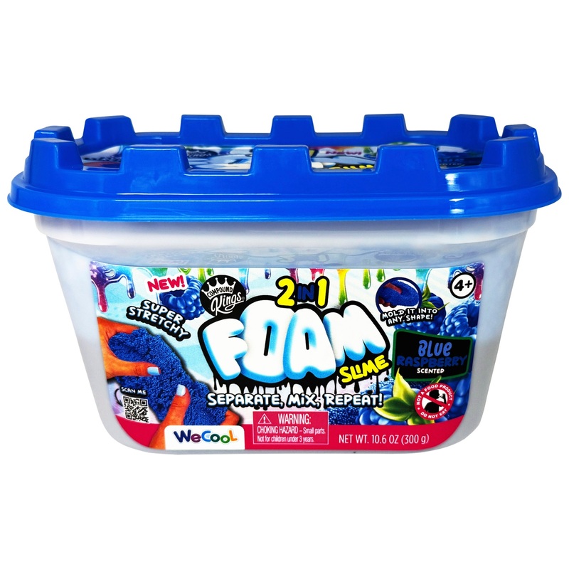 Compound Kings 2 in 1 Foam Slime Tub 300g Assortment | Smyths Toys UK
