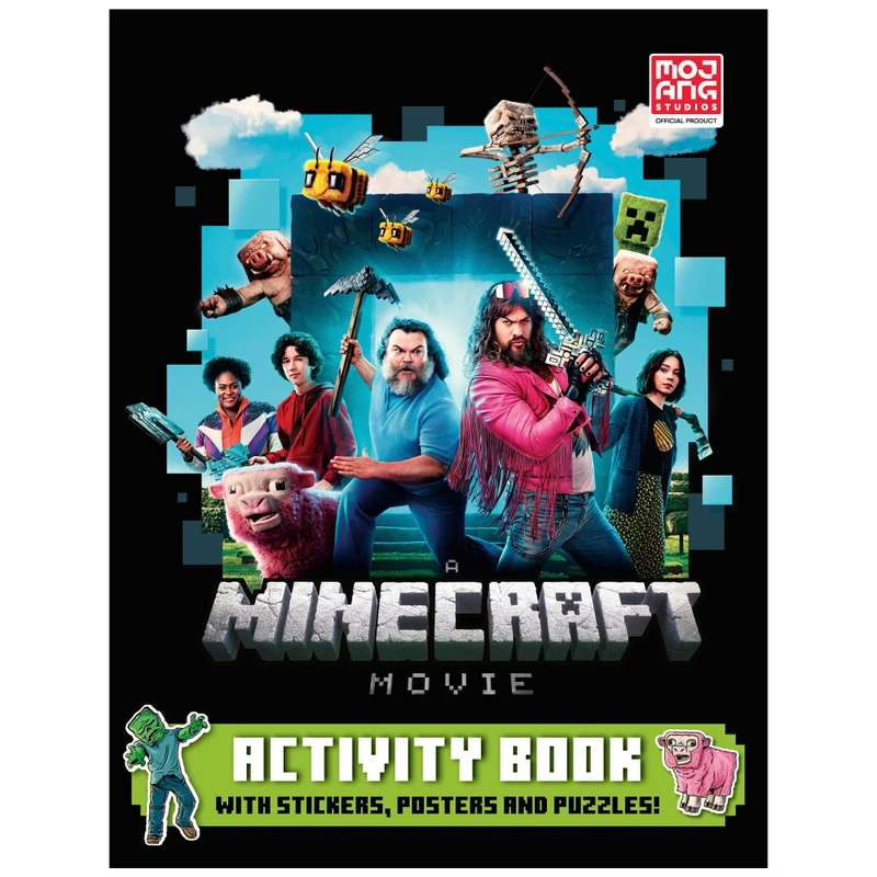 A Minecraft Movie Activity Book | Smyths Toys UK