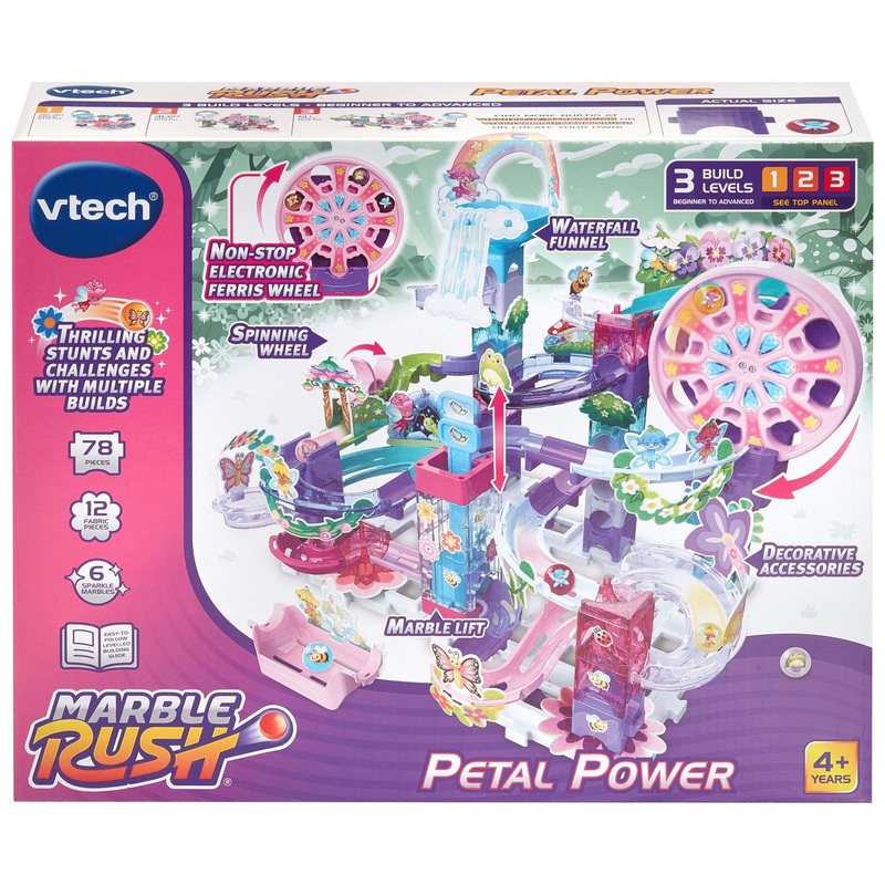 Vtech Marble Rush Petal Power Playset | Smyths Toys UK