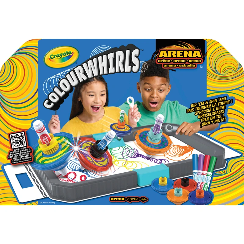 Crayola Colourwhirls Battle Arena Set | Smyths Toys UK