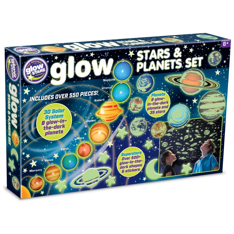 Glowstars Stars and Planets 550+ Piece Pack | Smyths Toys UK