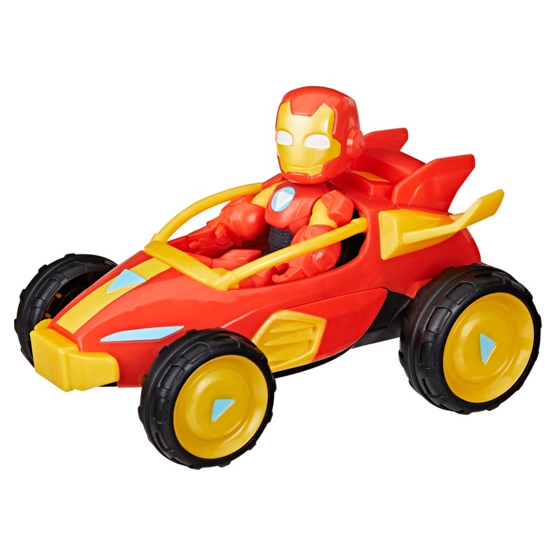 Marvel Iron Man and His Awesome Friends Figure & Vehicle Iron Racer ...