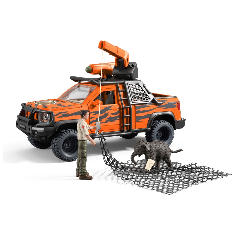 schleich Wild Life 42720 Off Road Adventure in the Jungle Playset ...