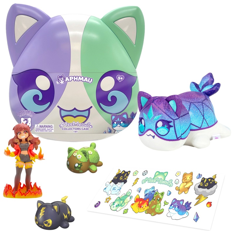 Aphmau MeeMeows Mystery Surprise Catface Figure Elemental Collectors ...