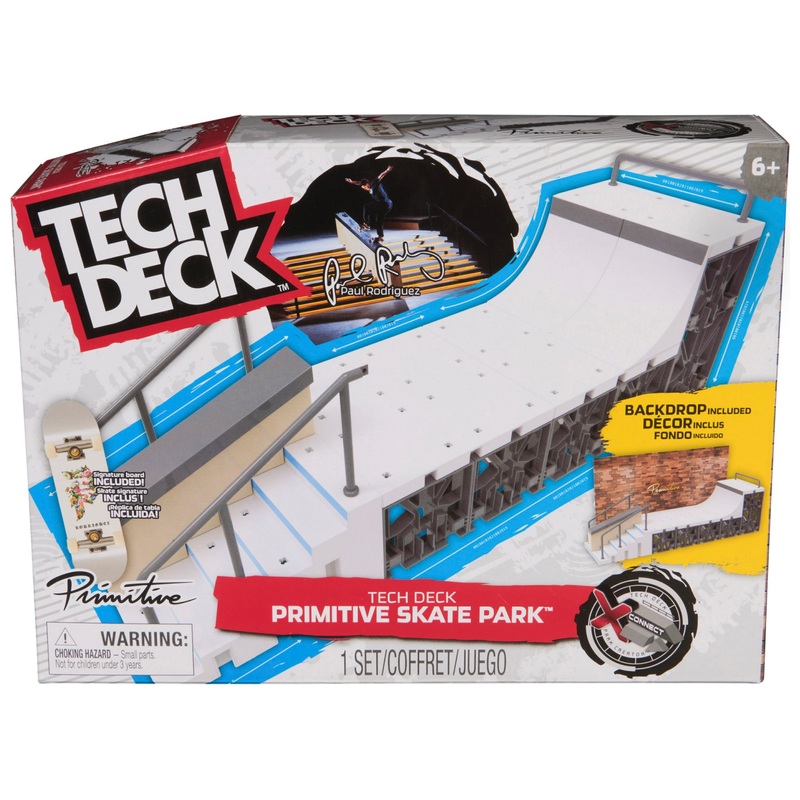 Tech Deck X-Connect Primitive Skate Park Fingerboard Spielset | Smyths ...