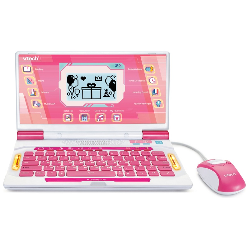 VTech LearnBook Pro Pink | Smyths Toys Ireland