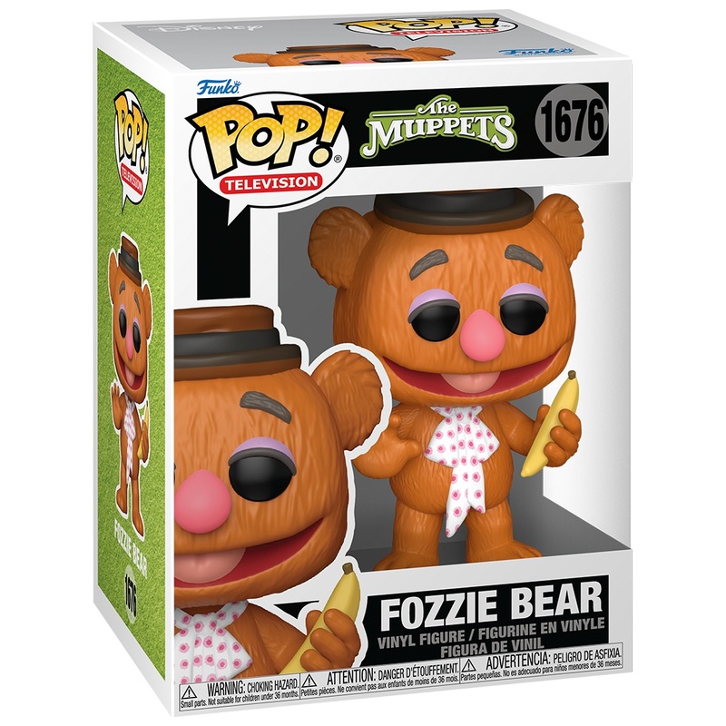 Funko POP! Television 1676: The Muppets Fozzie Bear | Smyths Toys Ireland