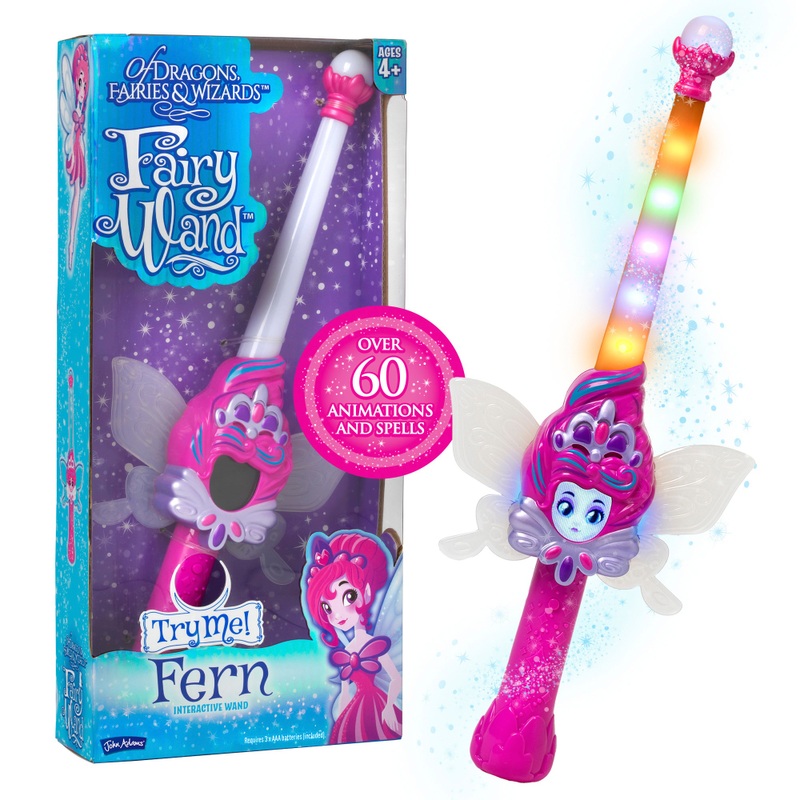 Of Dragons, Fairies & Wizards Interactive Adventure Fairy Wand Fern ...