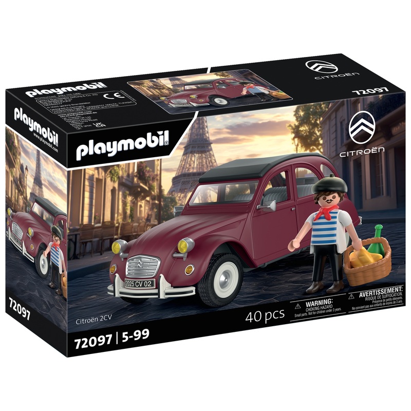 Playmobil - 72097 Citroën 2CV Décapotable | Smyths Toys France
