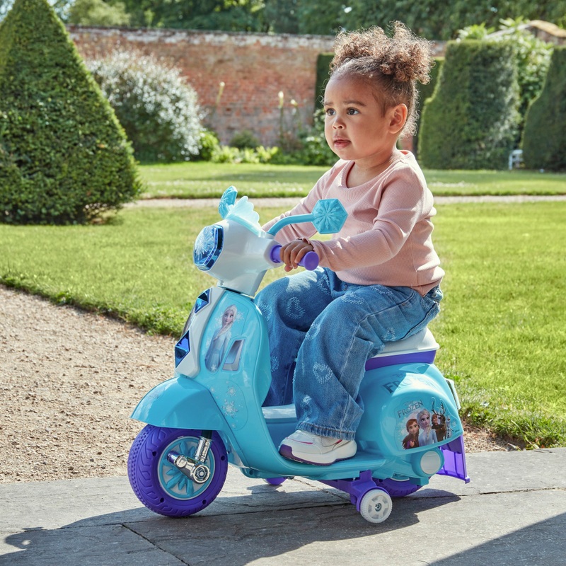 Disney Frozen Scooter 7.2V Lithium Electric Ride On | Smyths Toys UK