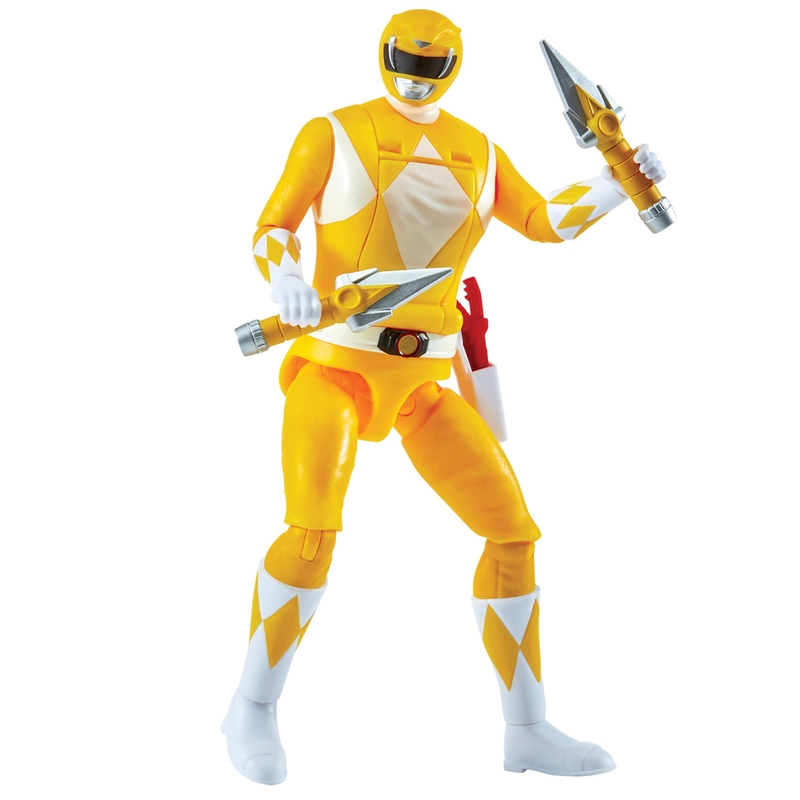 Mighty Morphin Power Rangers Re-Ignition Action Figure Yellow Ranger ...