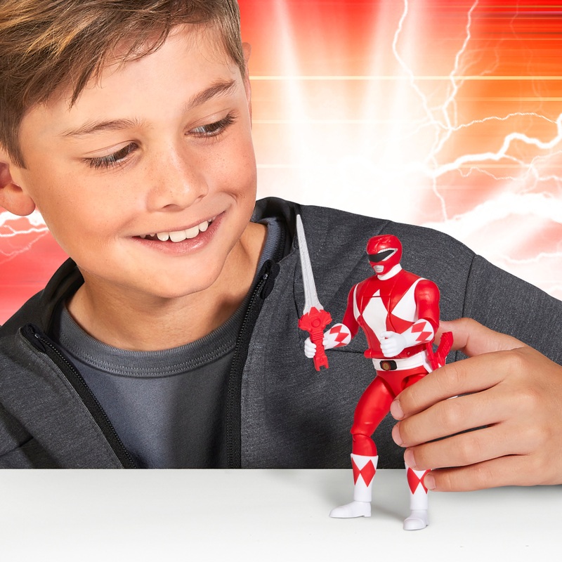 Mighty Morphin Power Rangers Re-Ignition Action Figure Red Ranger ...